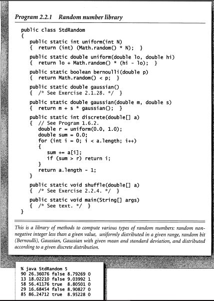 p233 Random number library API. This is a library | Chegg.com
