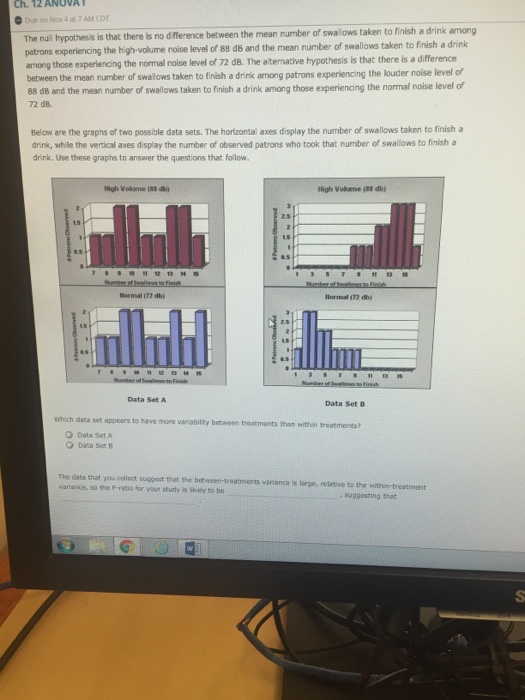 Solved The null hypothesis is that there is no difference | Chegg.com