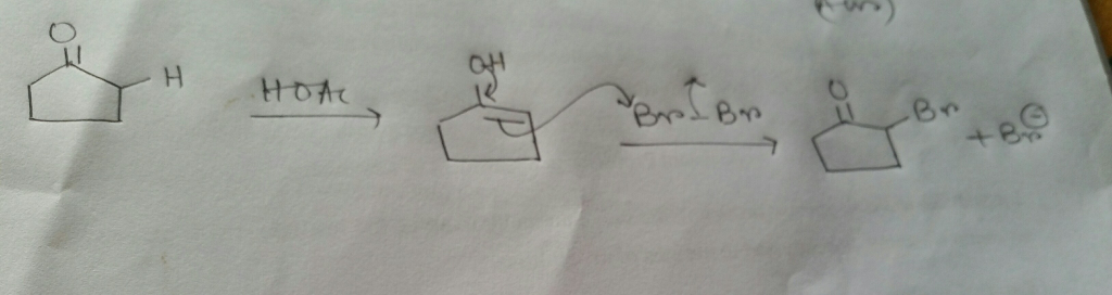 Solved Why does HOAc reduce an oxygen double bonded to a | Chegg.com