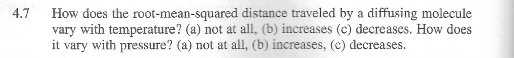 Solved How does the root-mean-squared distance traveled by a | Chegg.com