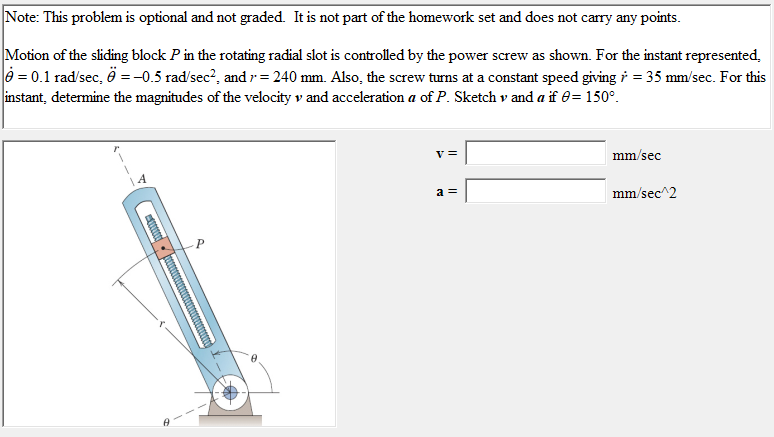 Solved Note: This problem is optional and not graded. It is | Chegg.com