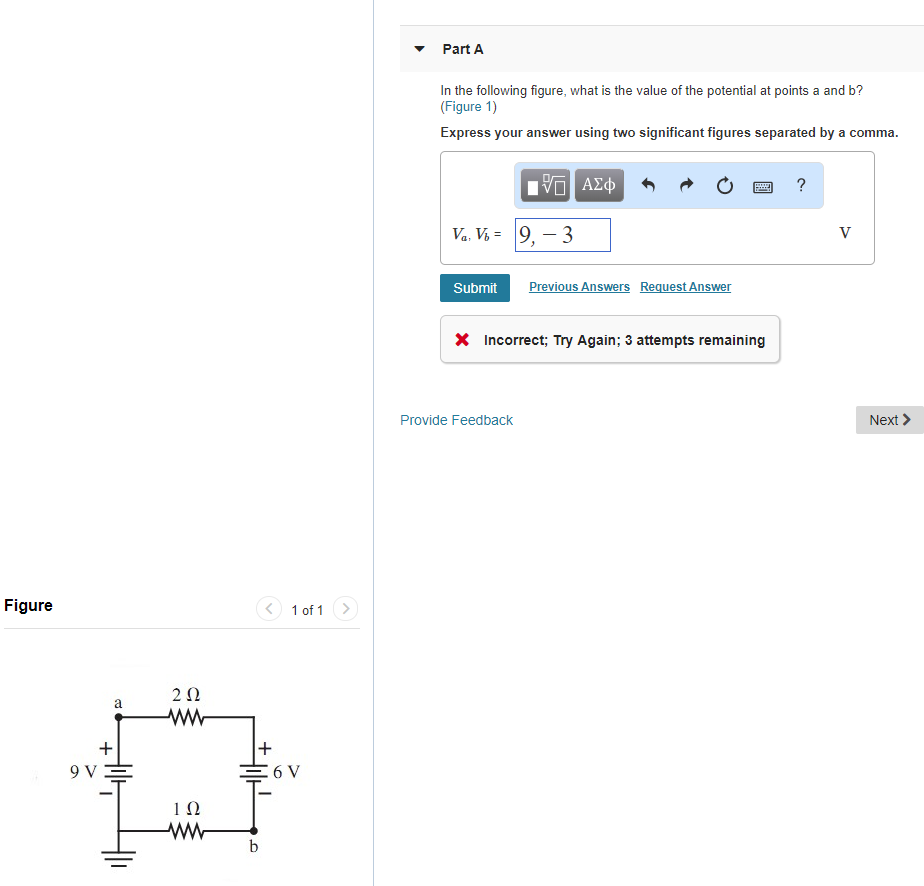 Solved Part A In The Following Figure What Is The Value Chegg