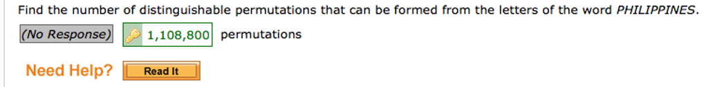 Solved Find The Number Of Distinguishable Permutations That