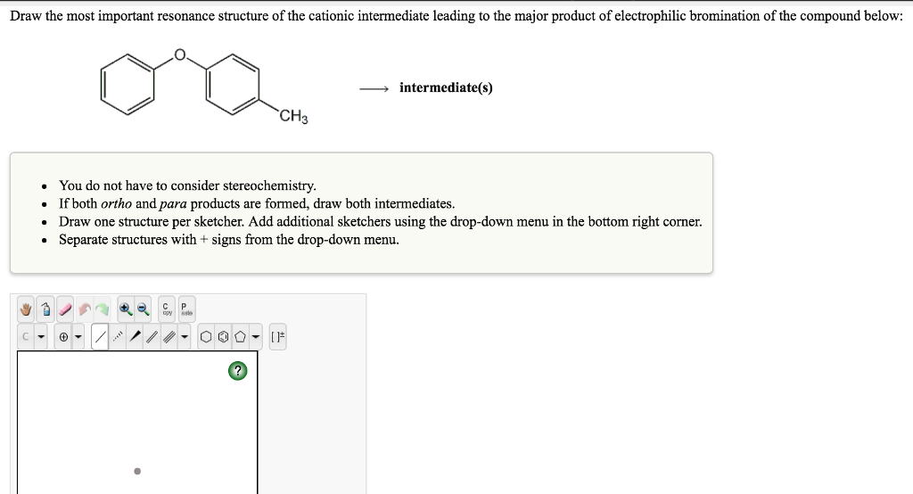 Solved Draw the most important resonance structure of the | Chegg.com