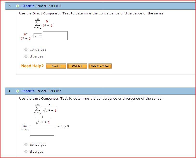 Solved 3. -3 points LarsonET5 9.4.008 Use the Direct | Chegg.com