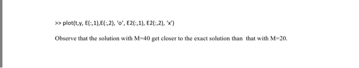 Solved Solve this by using Euler's method Attached is a | Chegg.com