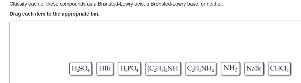 Solved Classify each of these compounds as an Arrhenius | Chegg.com