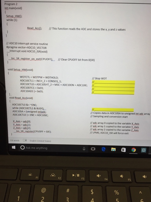 Solved I need answer ASAP!! The following two programs | Chegg.com