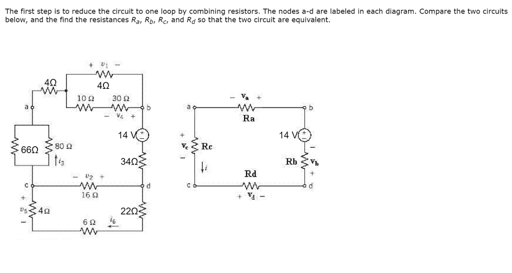 Solved Determine the values of V1, V2, i3, 4, V5, and is in | Chegg.com