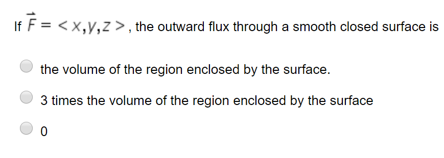 Solved If equation, the outward flux through a smooth closed | Chegg.com
