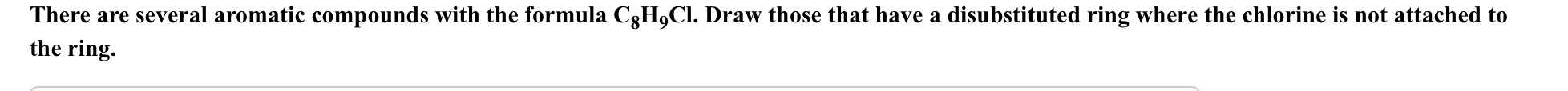 Solved There are several aromatic compounds with the formula | Chegg.com