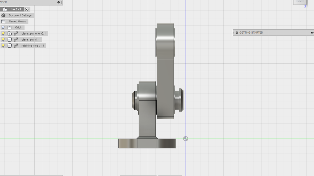 Make an assembly and detailed drawing using | Chegg.com