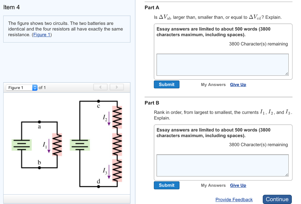 Solved The figure shows two circuits. The two batteries are | Chegg.com