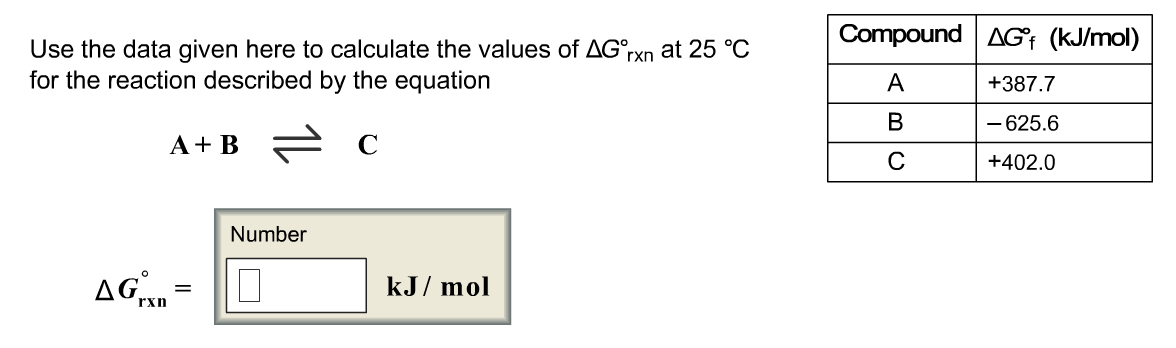 Solved Use the data given here to calculate the values of | Chegg.com