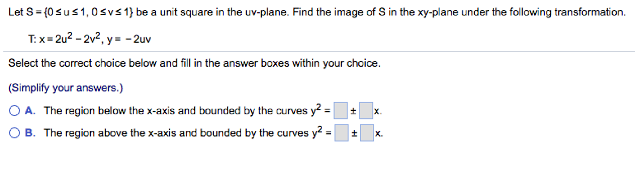 Solved Let S = {0 lessthanorequalto u lessthanorequalto 1, 0 | Chegg.com