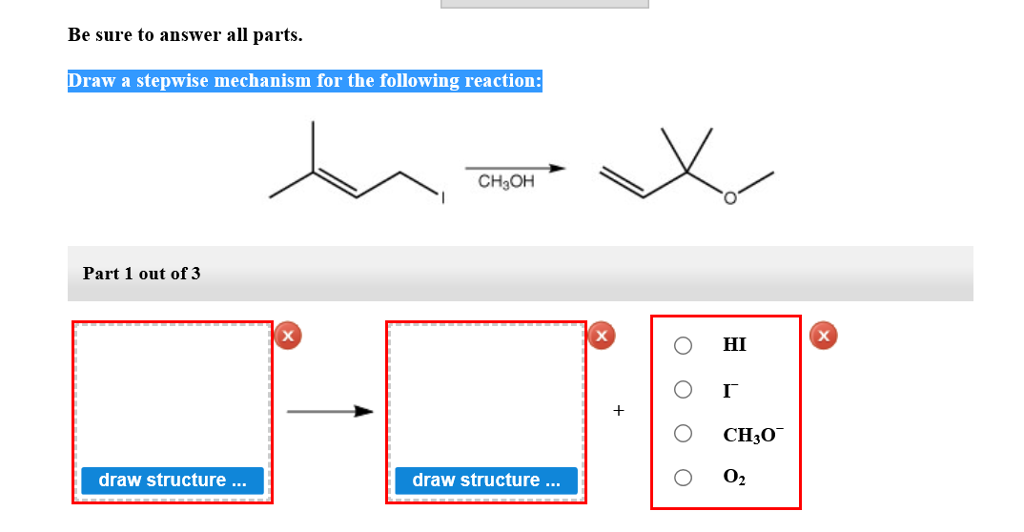 Solved Draw a stepwise mechanism for the following reaction: | Chegg.com