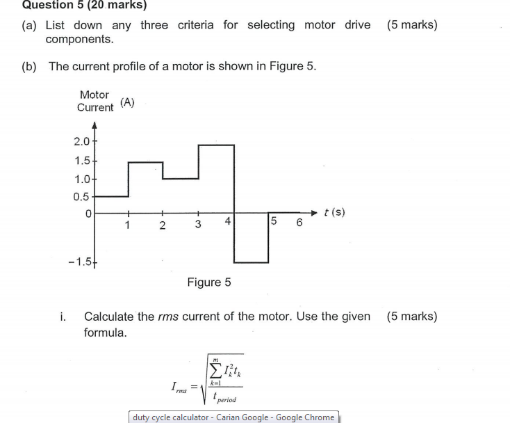 Solved Question 5 (20.marks) (a) List down any three | Chegg.com