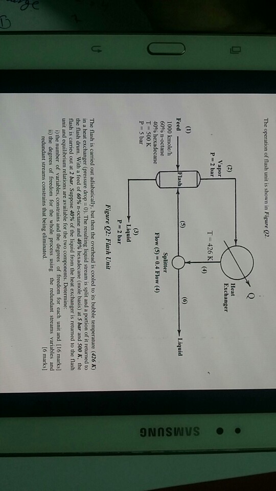 The operation of flash unit is shown in Figure 02. | Chegg.com