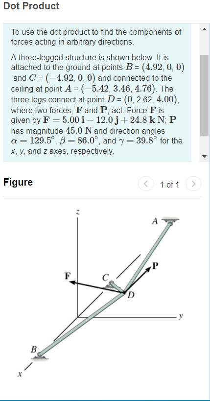 Solved Dot Product To use the dot product to find the | Chegg.com