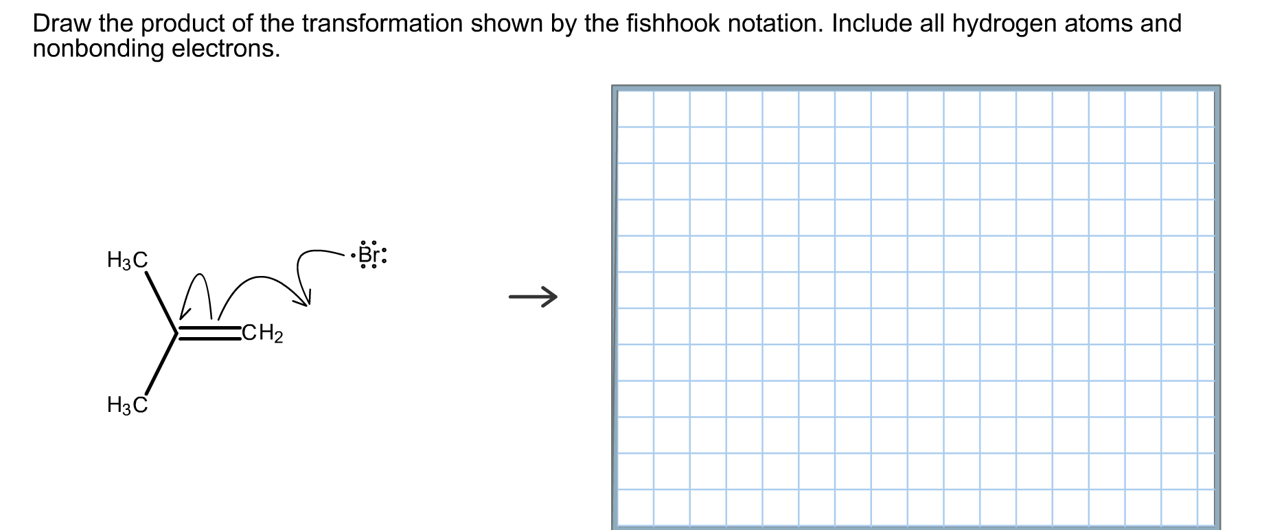 Solved Draw the product of the transformation shown by the | Chegg.com
