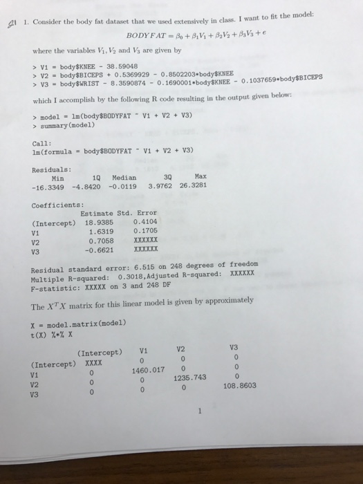 Solved A. Statistical Modelling. Please provide complete and | Chegg.com