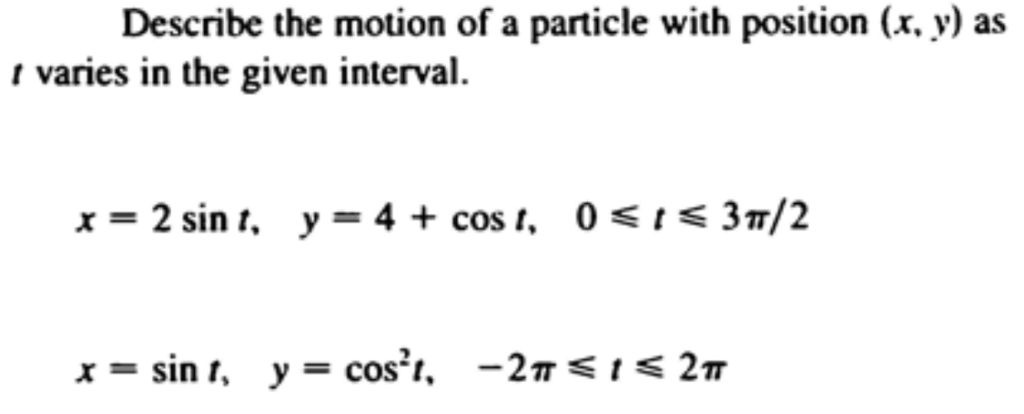 Solved (on both of these, eliminate the parameter to produce | Chegg.com