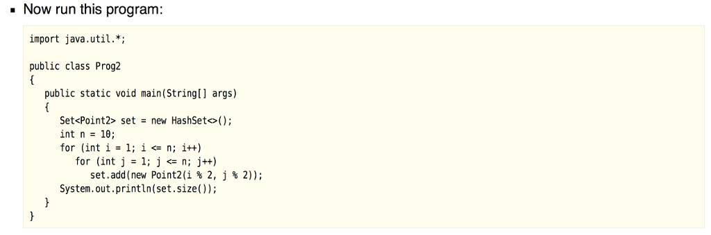 Solved Define a class Point like this: public class Point | Chegg.com Solved Define a class Point like this: public class Point | Chegg.com