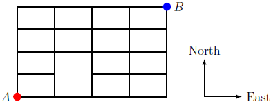 Solved How many possible routes (the lines in the following | Chegg.com