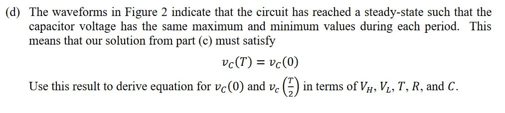 Solved Derive the equation for the steady-state response of | Chegg.com