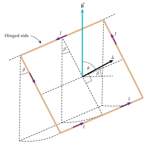 Solved You wind a square coil 0.125 m on a side from a | Chegg.com