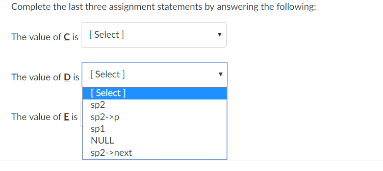 Solved Consider the following code fragment where the | Chegg.com