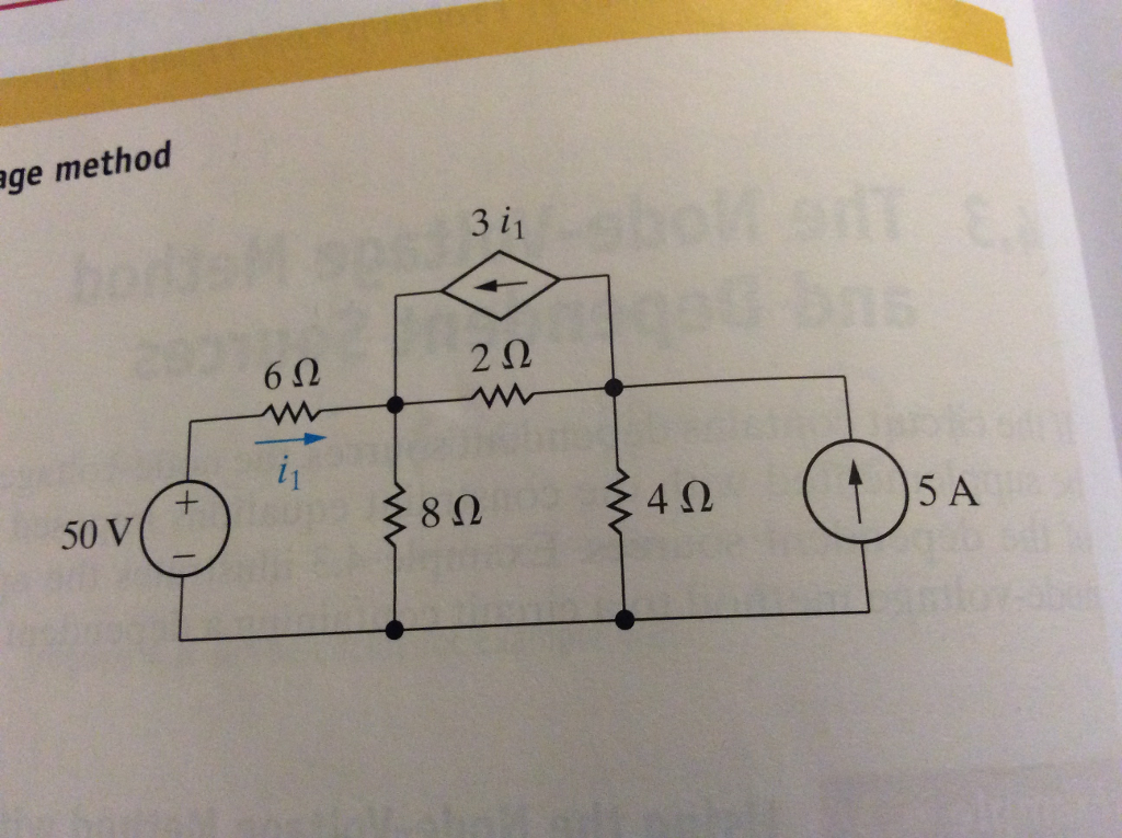 Solved Use the node-voltage method to find the power | Chegg.com