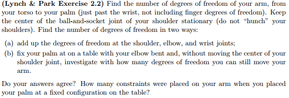 Solved (Lynch & Park Exercise 2.2) Find the number of | Chegg.com