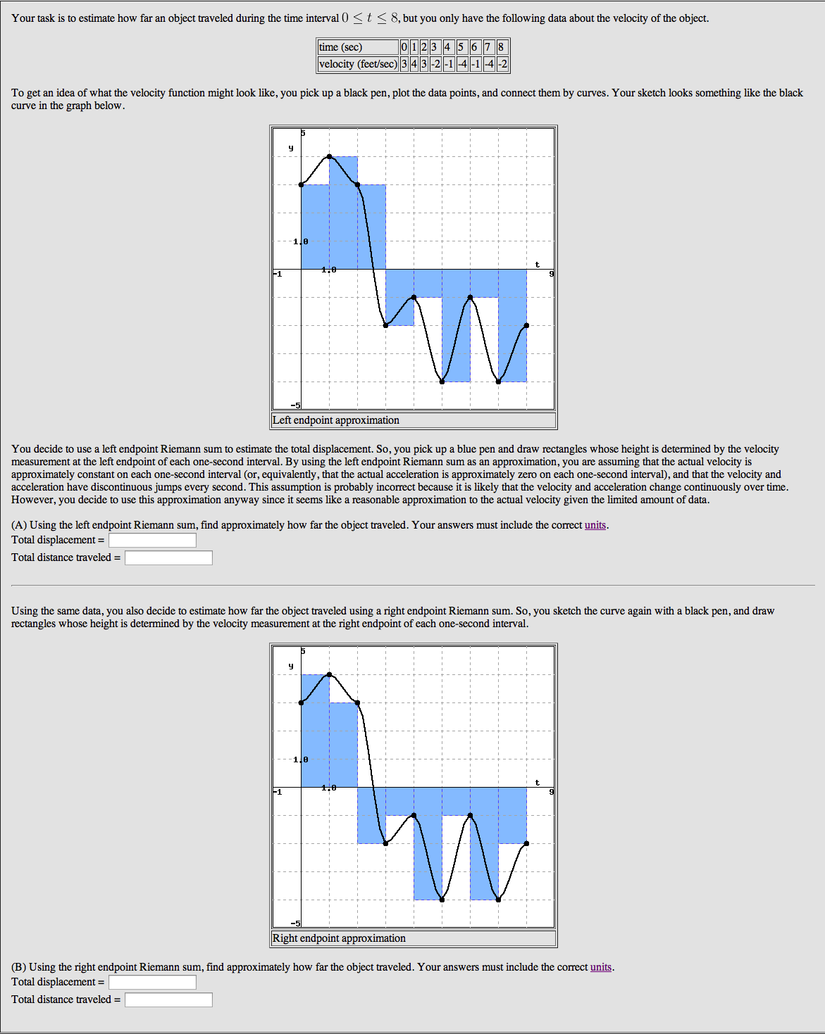 Solved I understand how to find the distance for both the ri | Chegg.com