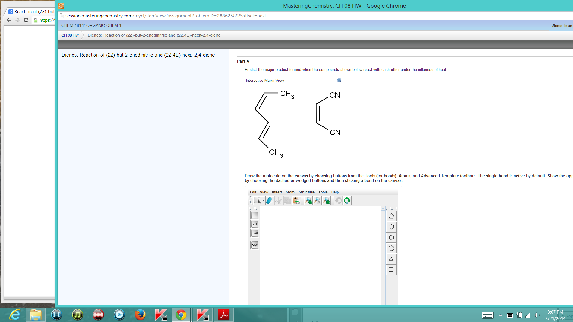 Chemistry Archive | August 28, 2014 | Chegg.com