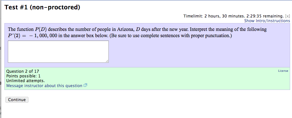 Solved Test #1 (non-proctored) Timelimit: 2 hours, 30 | Chegg.com