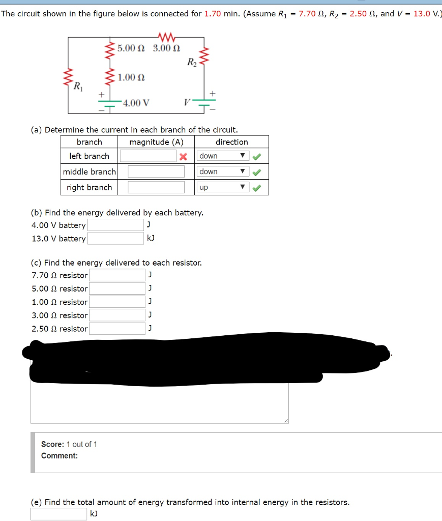 Solved The circuit shown in the figure below is connected | Chegg.com
