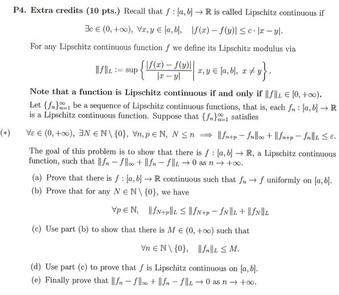 Solved Recall that f : [a, b] rightarrow R is called | Chegg.com