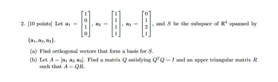 Solved 0 2 [10 Points Let Ai A2 고 A3 And S Be The