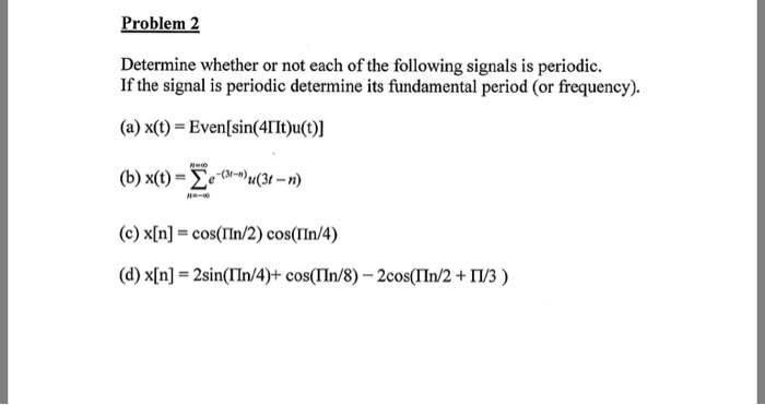 Solved Determine whether or not each of the following | Chegg.com