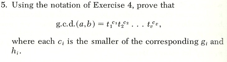 Solved Use Exercise 5 to find g. c. d. (p2q,pqr), where p, | Chegg.com