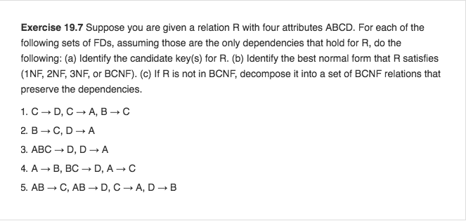 Solved Normalisation Databases : 1NF, 2NF, 3NF Answers | Chegg.com