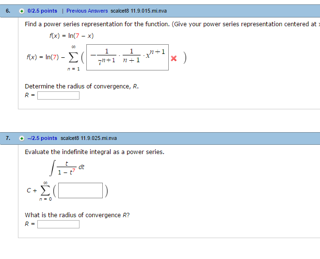 Solved Find a power series representation for the function. | Chegg.com