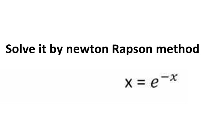 Solved Solve it by newton Rapson method | Chegg.com