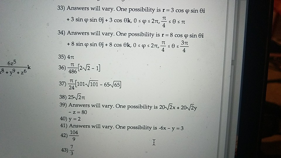 Solved Can you do number 36 please with all the steps. The | Chegg.com
