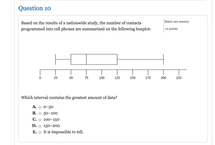 Solved Based on the results of a nationwide study, the | Chegg.com
