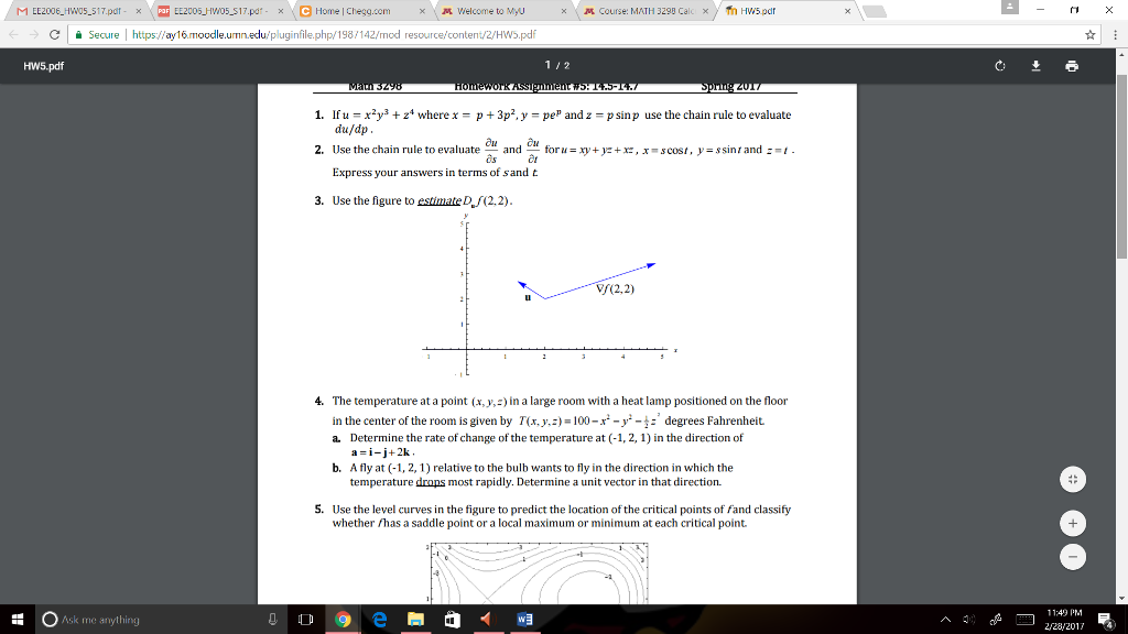 Solved MEE200E-HW05-s17pct x PaF EE2005 Hlio5 s 17.pdf- x | Chegg.com