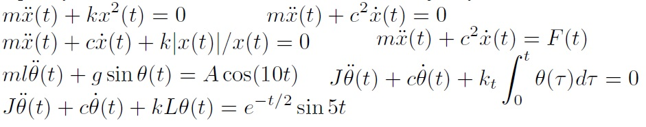 Solved Determine if the following equations are linear or | Chegg.com