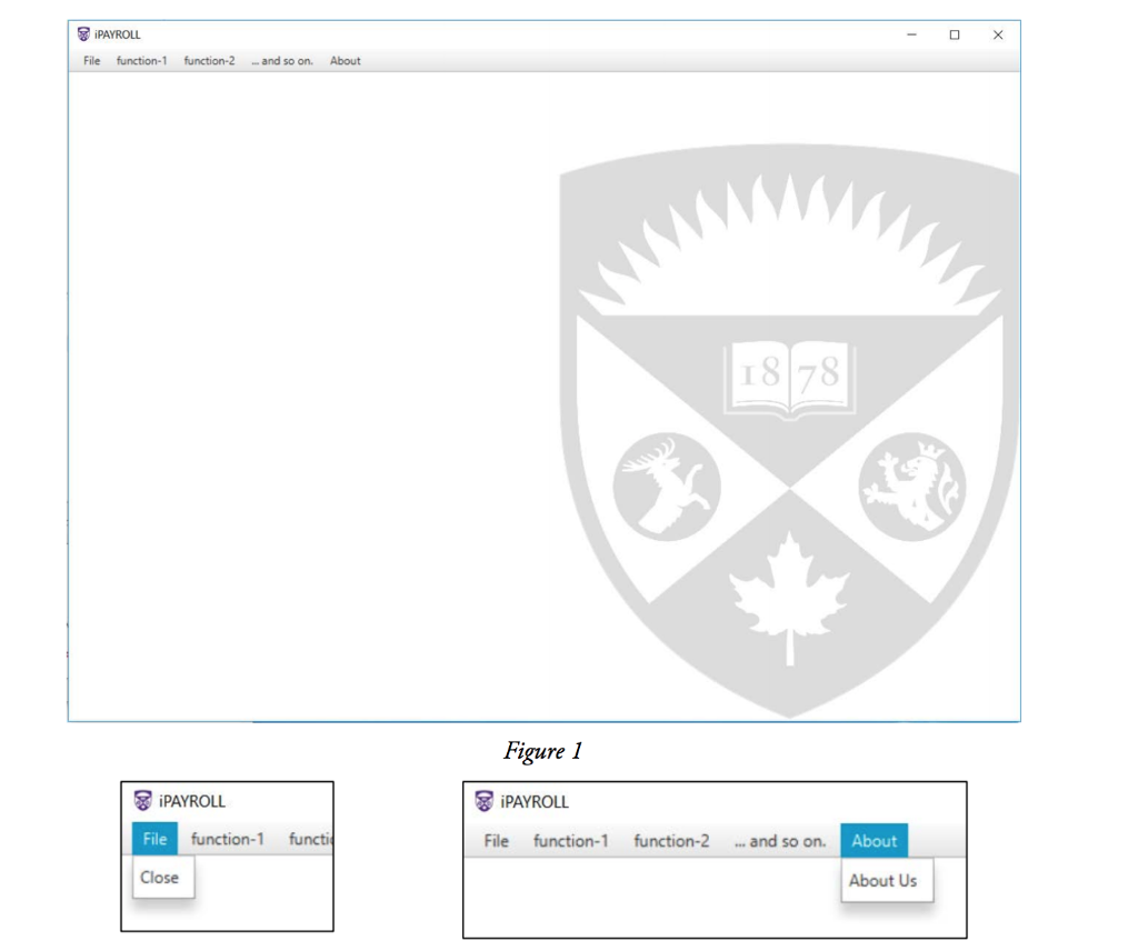 Build a GUI java application on scene builder that | Chegg.com