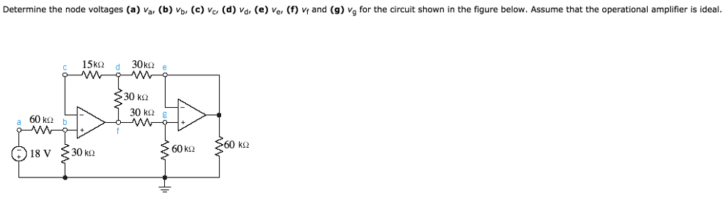 Solved Determine the node voltages (a) Var (b) Vb, (c) Vc | Chegg.com